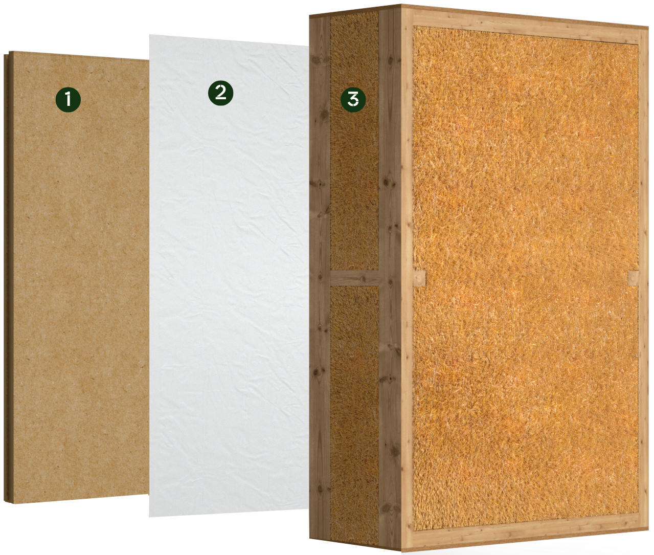 EcoCocon© Straw Panels — Build With Nature