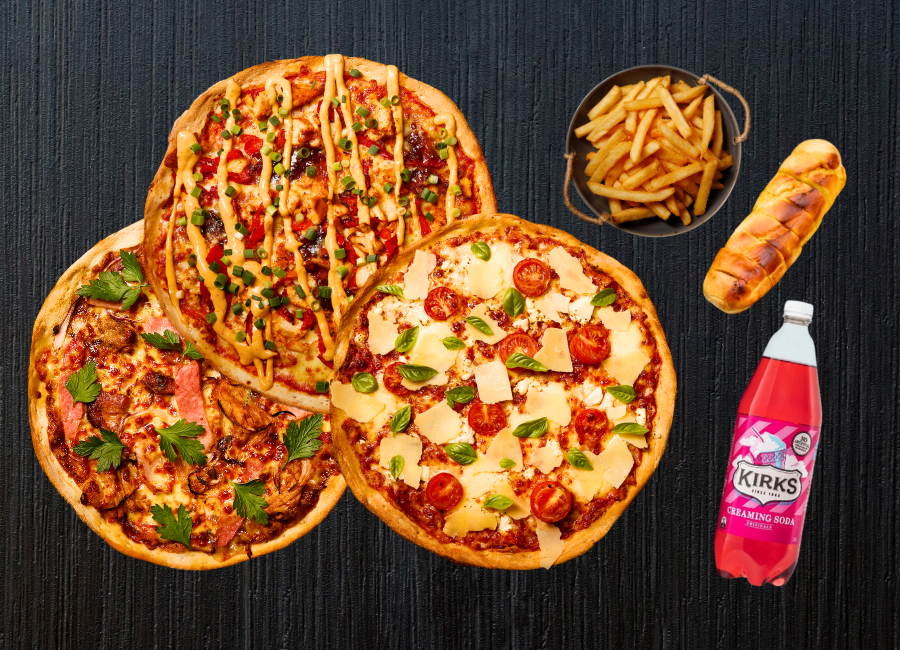 Full Pizza Menu Online | Browse & Order | Captain Pizza