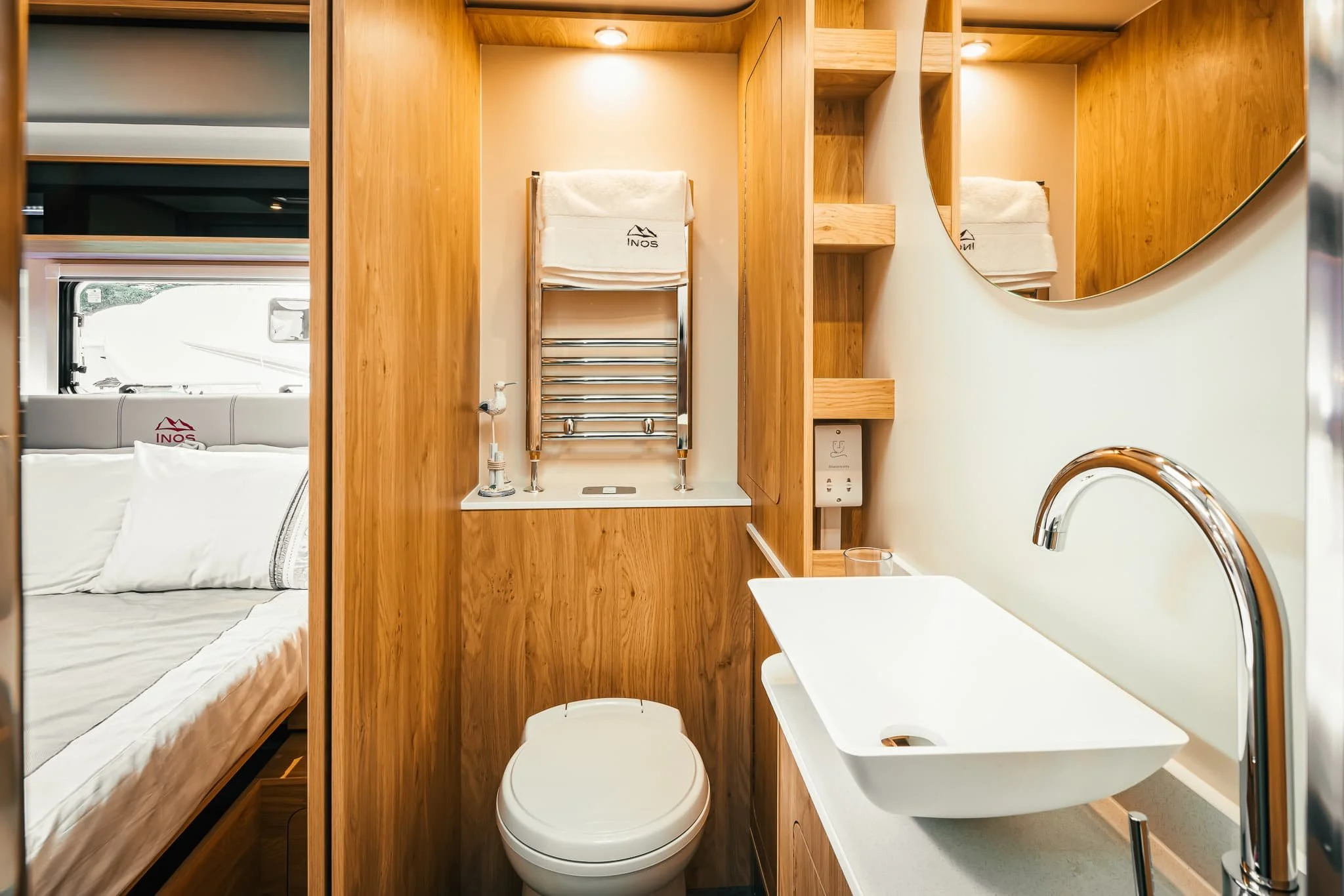 INOS Caravan | The Only UK Caravan with a Slide-Out — Fifth Wheel Company