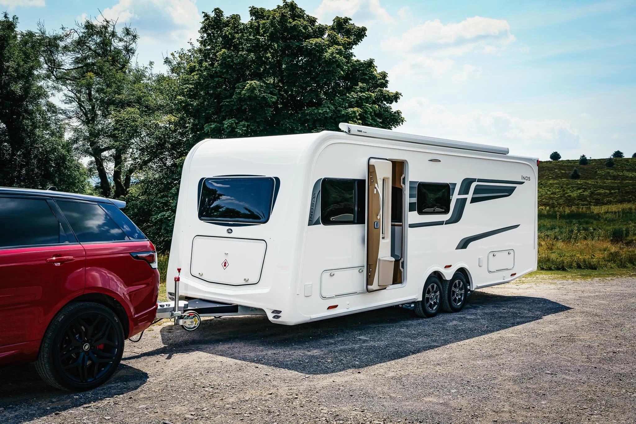 INOS Caravan | The Only UK Caravan with a Slide-Out — Fifth Wheel Company