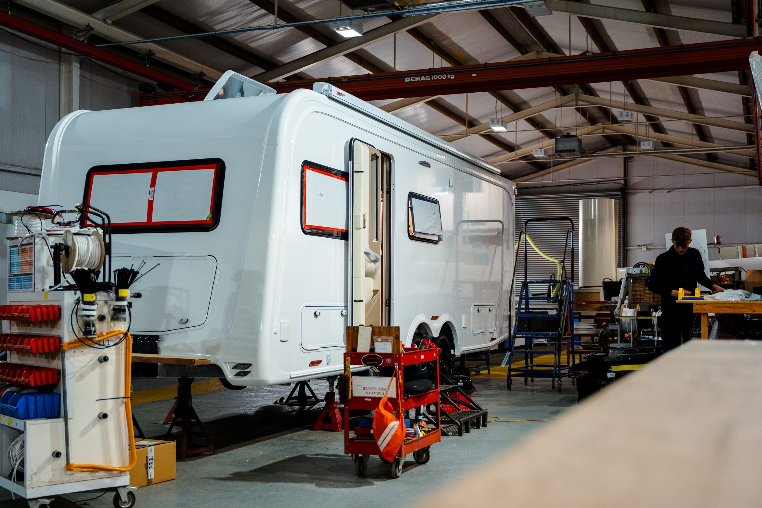 INOS Caravan | The Only UK Caravan with a Slide-Out — Fifth Wheel Company