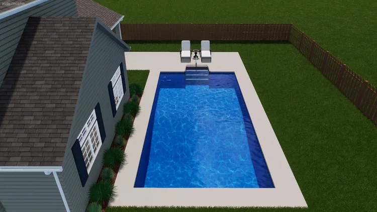 18x36 Vinyl Liner Designs — Inground Pool Design