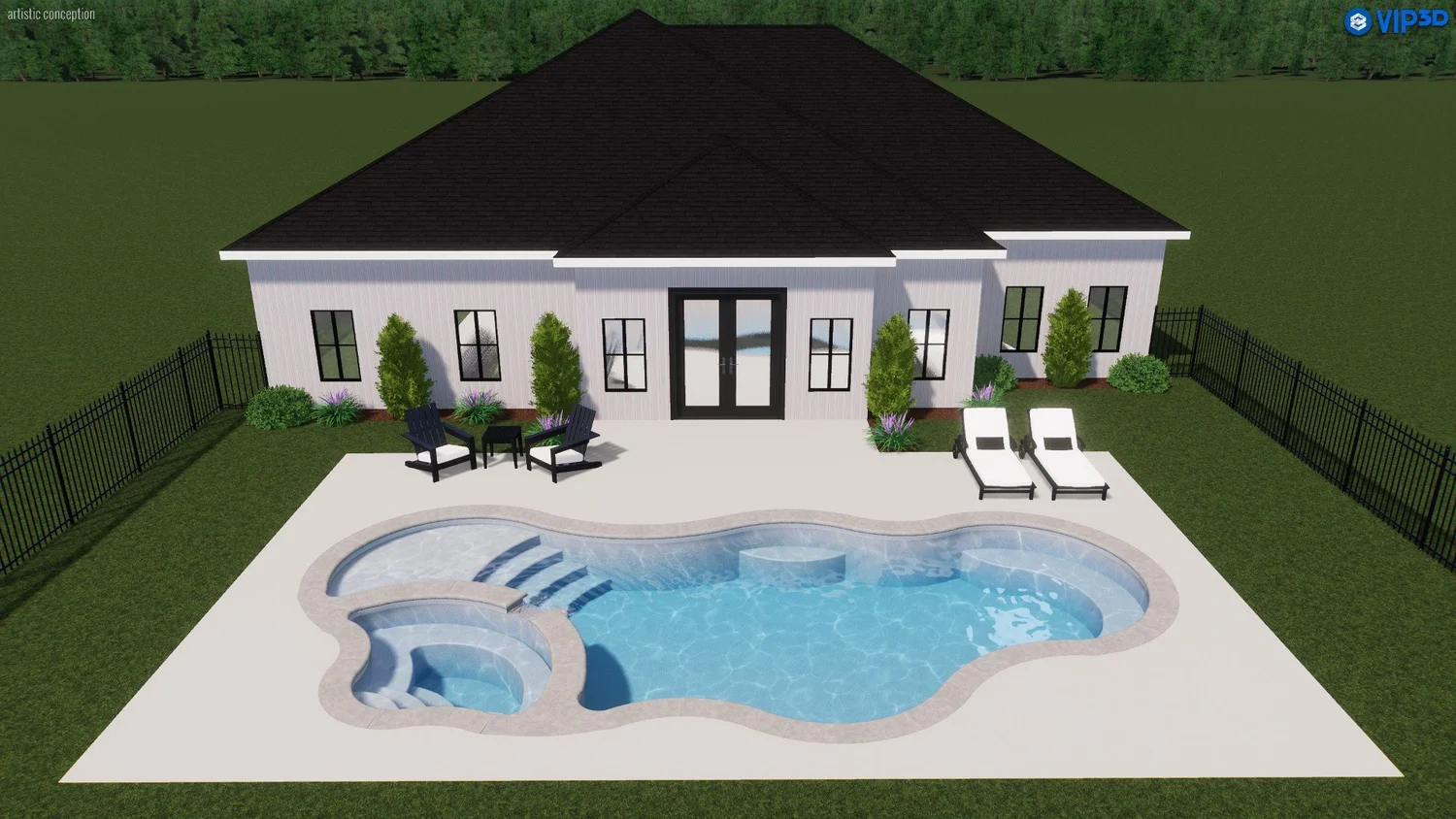 Cancun Deluxe | Enhance Your Pool Today — Inground Pool Design