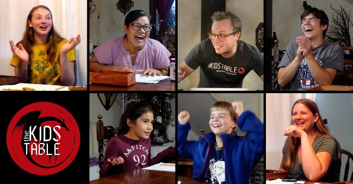 The Kids Table DnD - Dungeons & Dragons & Kids! | Join the Adventure Today
