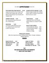 Menu — Hermitage 1841 Restaurant