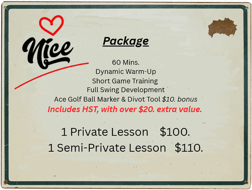Golf Lessons Burlington John Stankov — Learn to Love Golf!