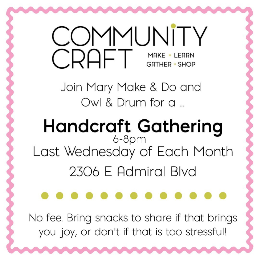Community Craft is Tulsa's Craft Studio | Join the Creative Movement Today