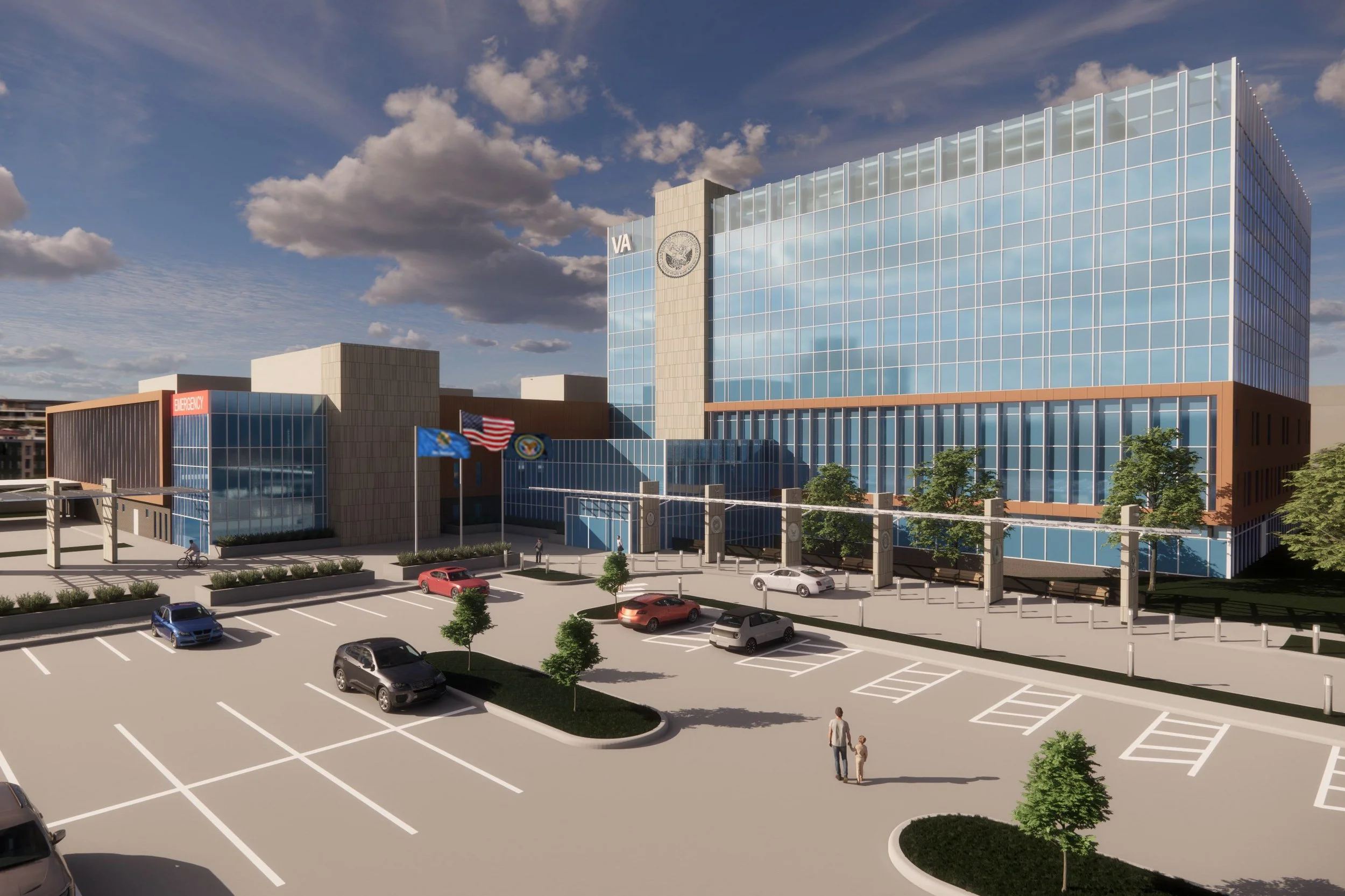 James Mountain Inhofe VA Medical Center — LEO A DALY | Architecture ...