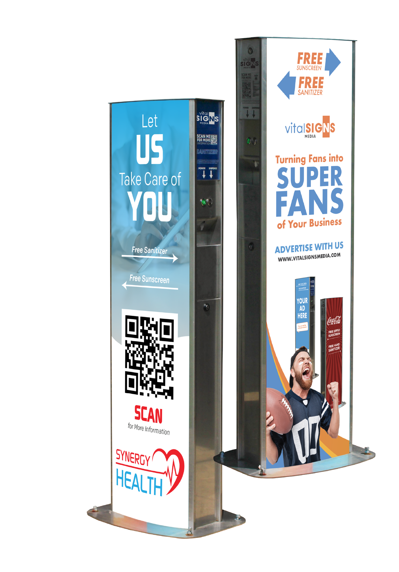 Event Smart Sunscreen Kiosks | Free Wellness Stations for Festivals ...