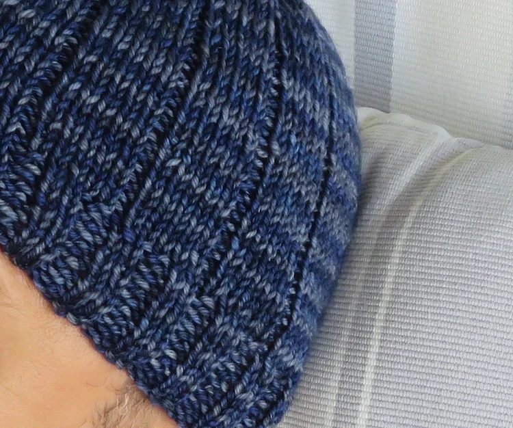 Get two knitting patterns for the price of one with this DK yarn ribbed ...