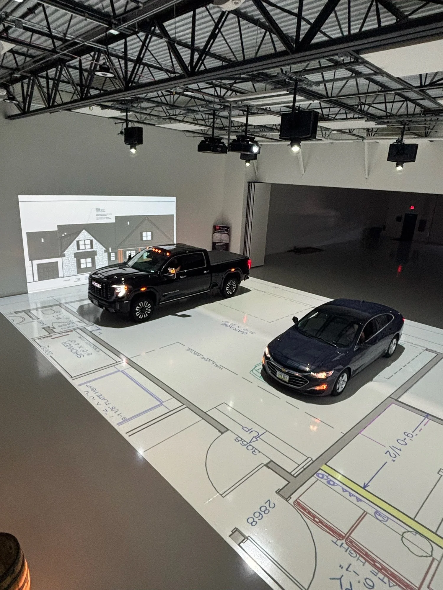 Walk Your Plans Des Moines | Life-Size Floor Plans