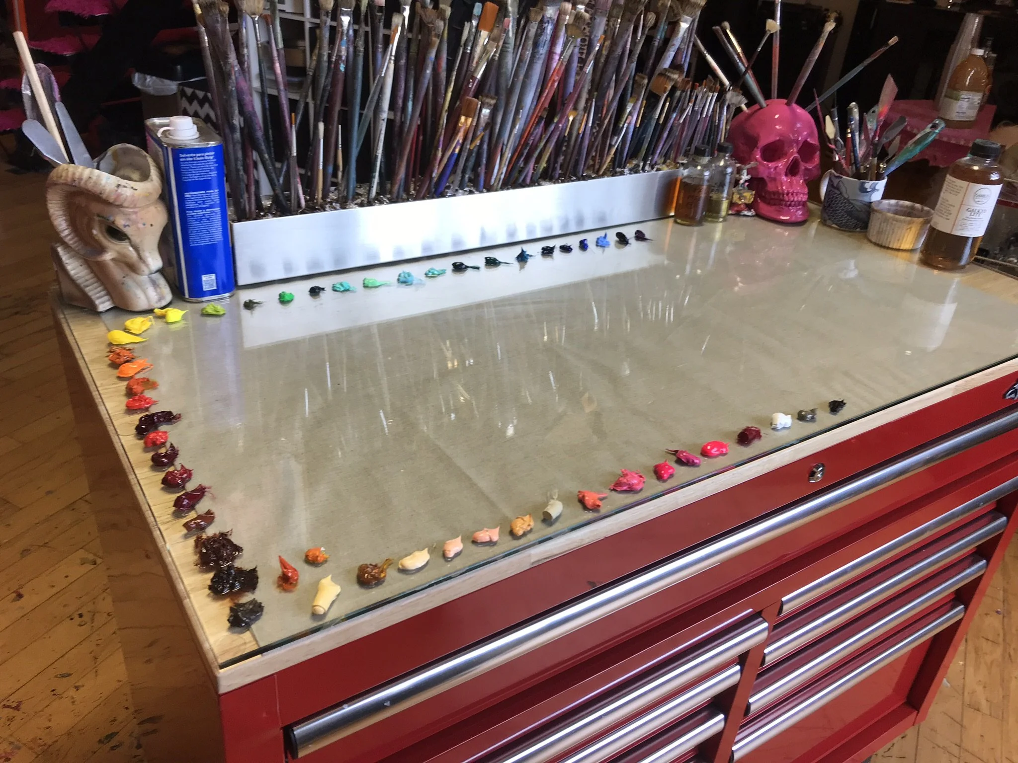 STUDIO — ANGIE JONES ART | STIX AND JONES