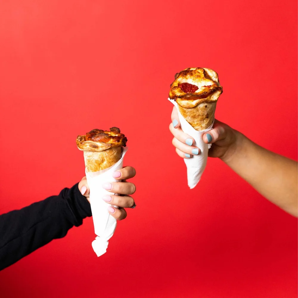 Coned Pizza