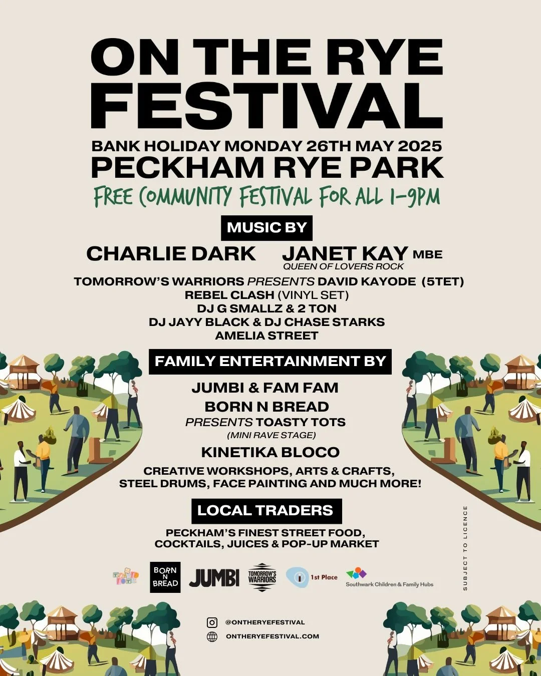 Program — On the Rye Festival Community Interest Company (CIC)