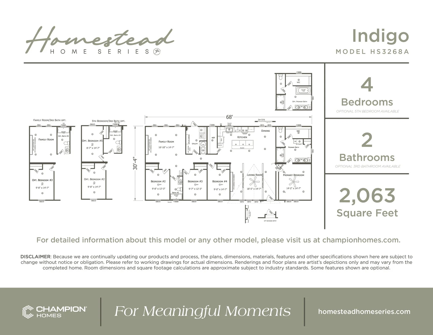 Indigo — Homestead Home Series