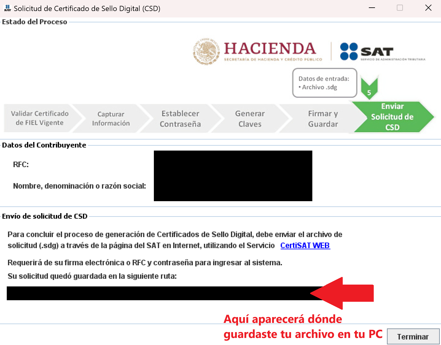 Certificado de Sello Digital (CSD) — SAFIC Contadores
