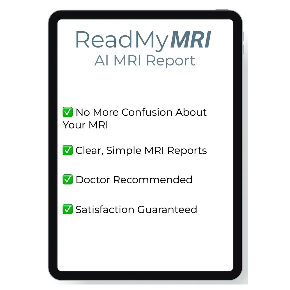 Read My MRI | AI-Powered Radiology Reports