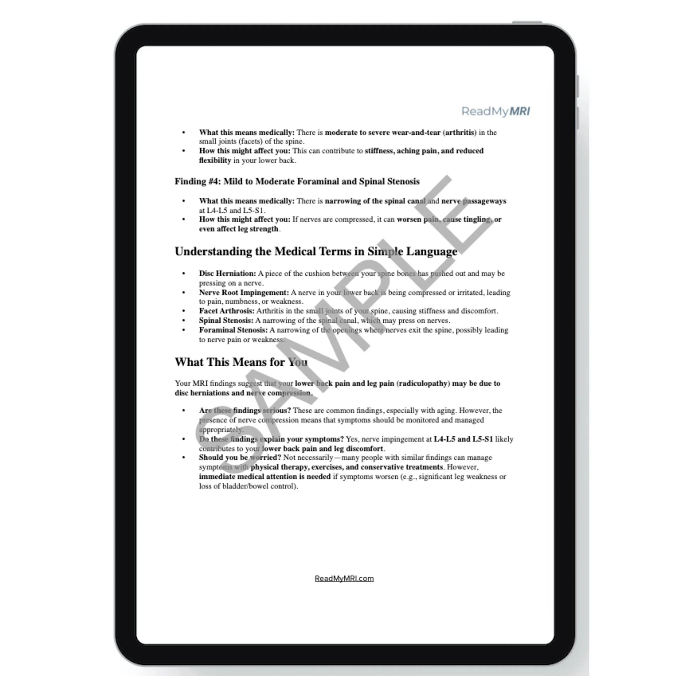 Read My MRI | AI-Powered Radiology Reports