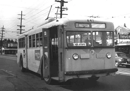 FROM RAILS TO RUBBER: 60 years of Electric Trolley Buses in seattle ...