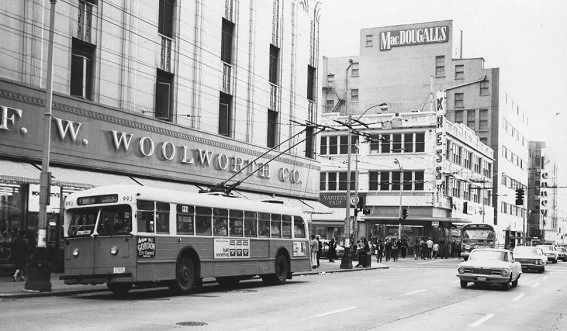 FROM RAILS TO RUBBER: 60 years of Electric Trolley Buses in seattle ...