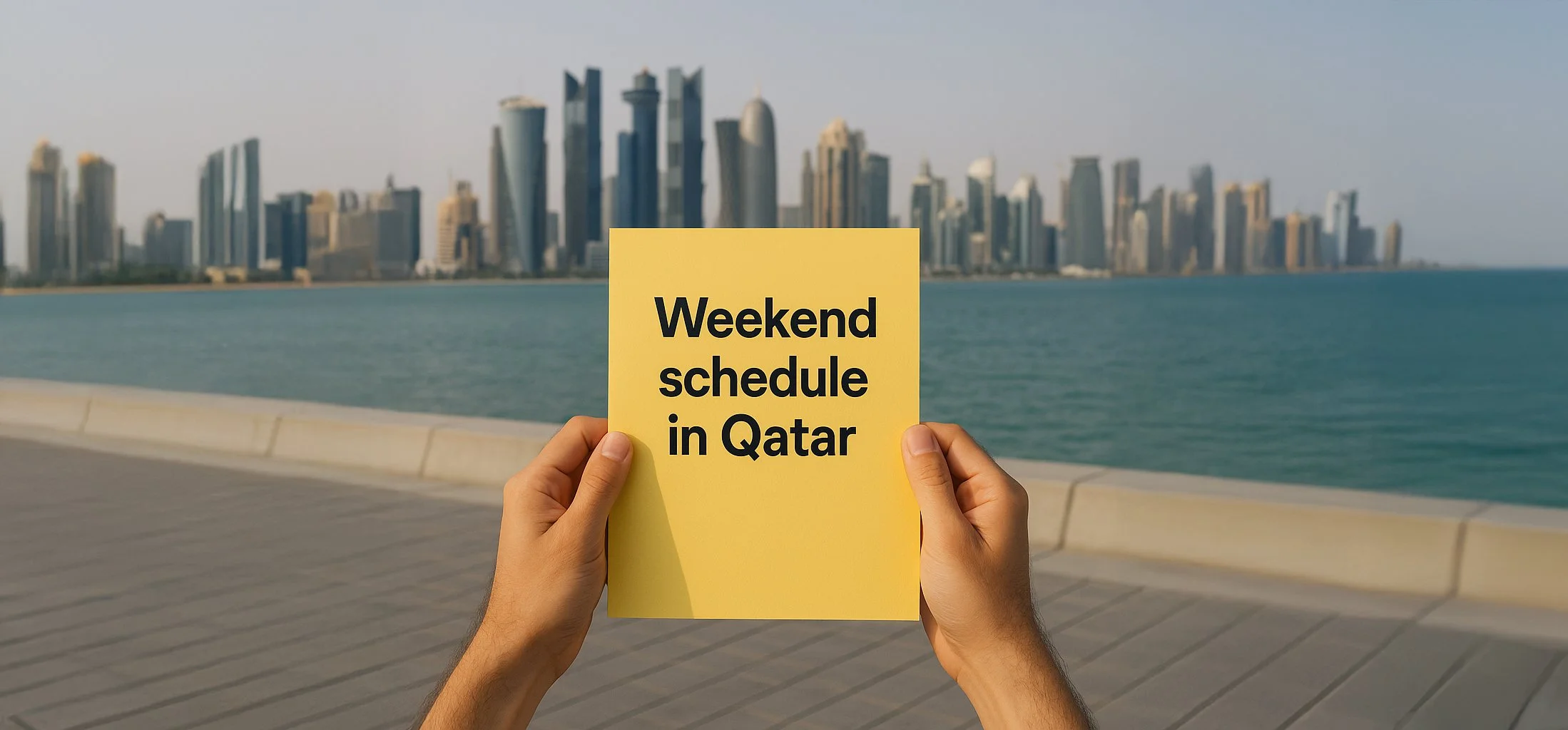 Weekend Schedule | Explore Qatar Now! — Lovin Qatar