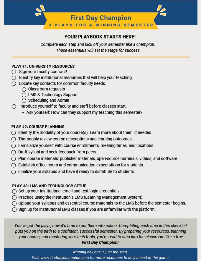 Download — First Day Champion