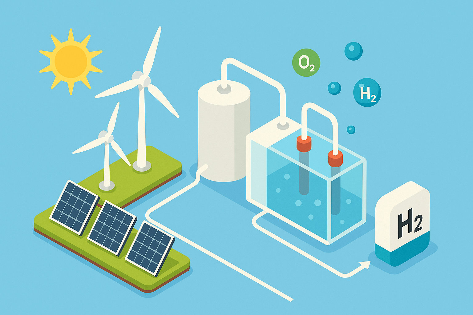 Comprendre l'hydrogène vert : Qu'est-ce qu'une usine de production d ...