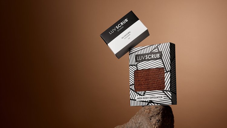 LUV SCRUB® – Authentic African Mesh Body Exfoliator