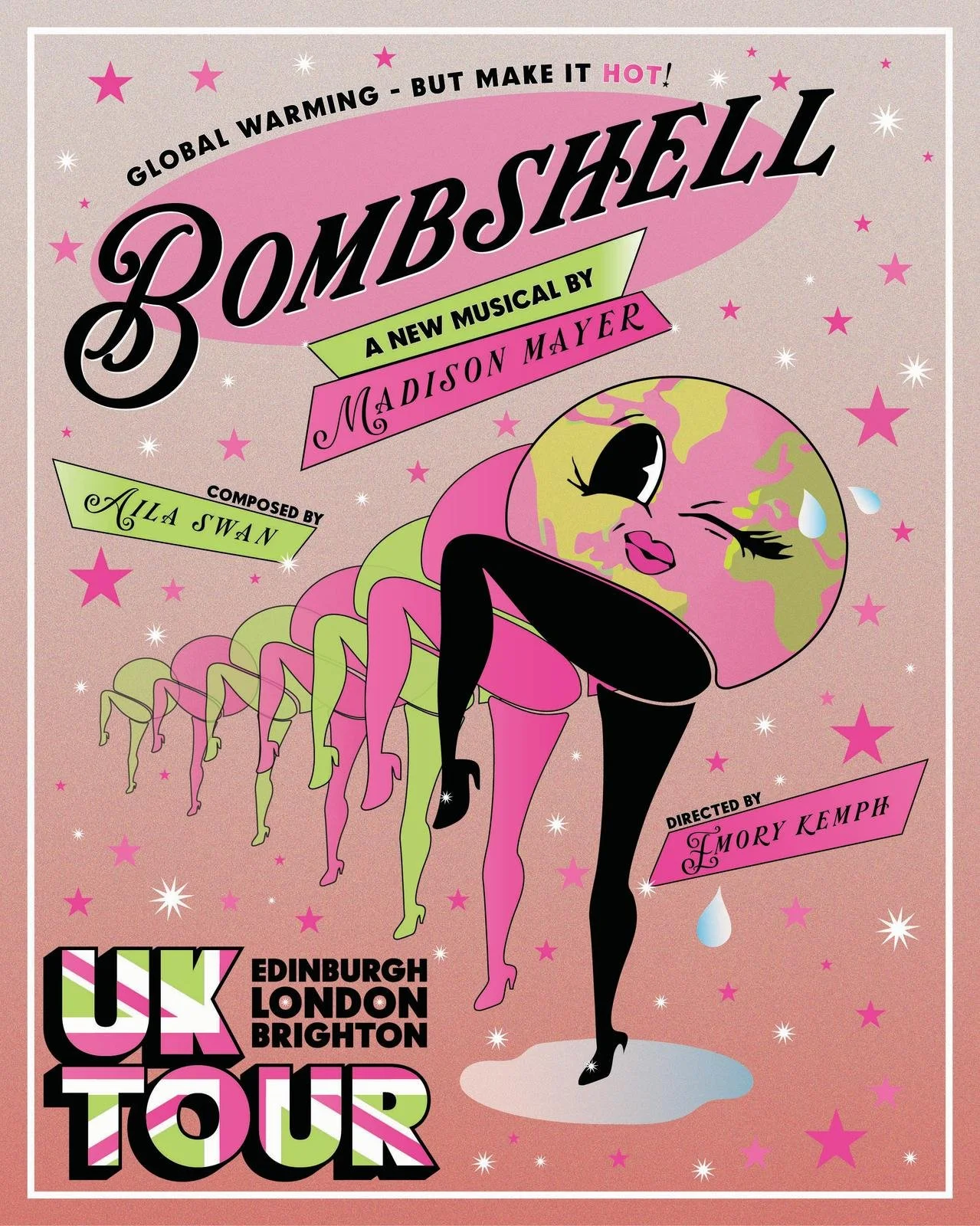 Cross the Pond Theatre Co presents BOMBSHELL