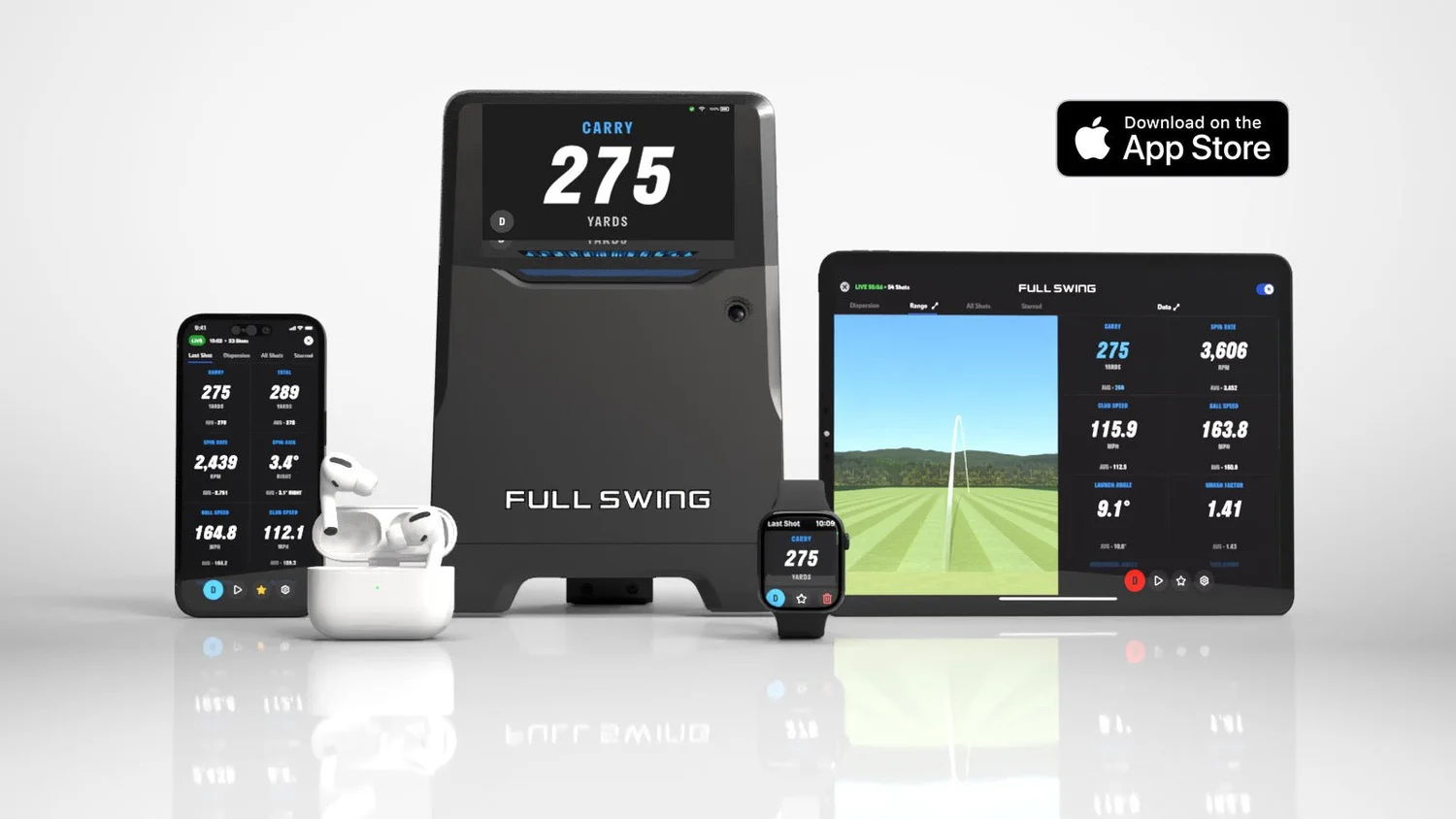 Full Swing Launch Monitors & Golf Simulators — ScreenToGreenGolf