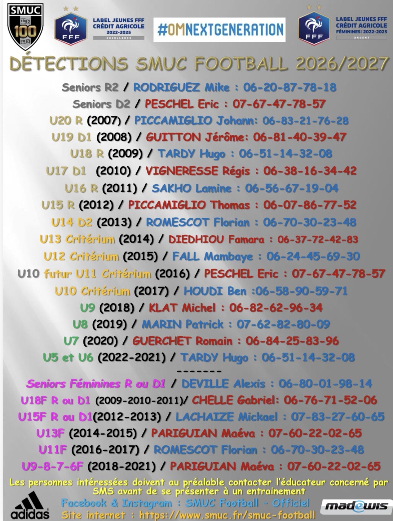 SMUC Football — smuc.fr