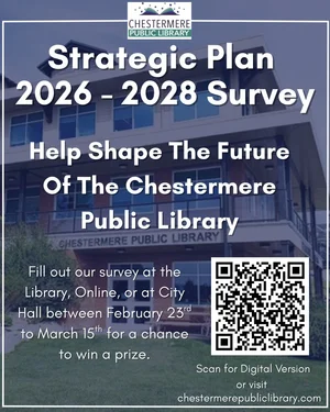Share Your Voice: Chestermere Public Library Strategic Plan Survey 2026 ...