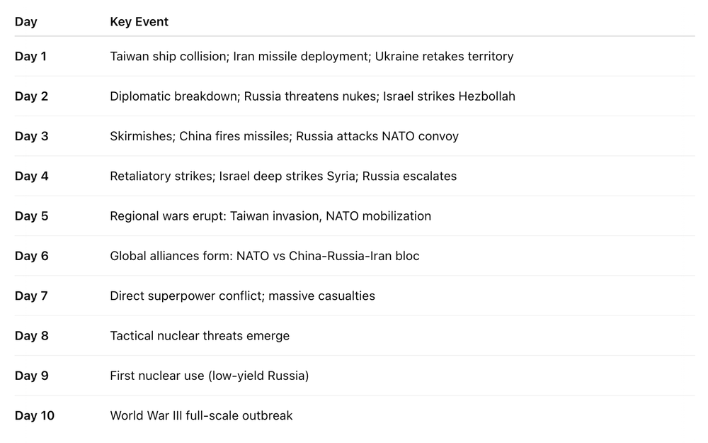 The Precipice of World War III: Global Flashpoints, Escalation Pathways ...