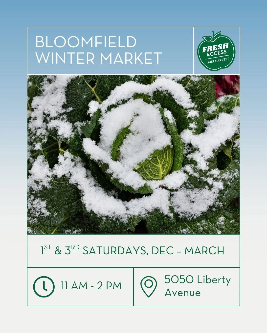 January News — Just Harvest