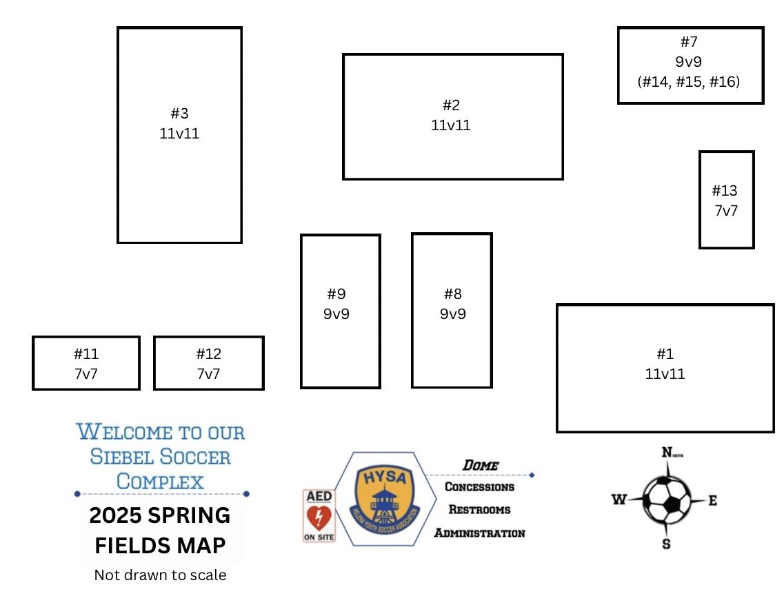 Siebel Soccer Complex — Helena Youth Soccer Association