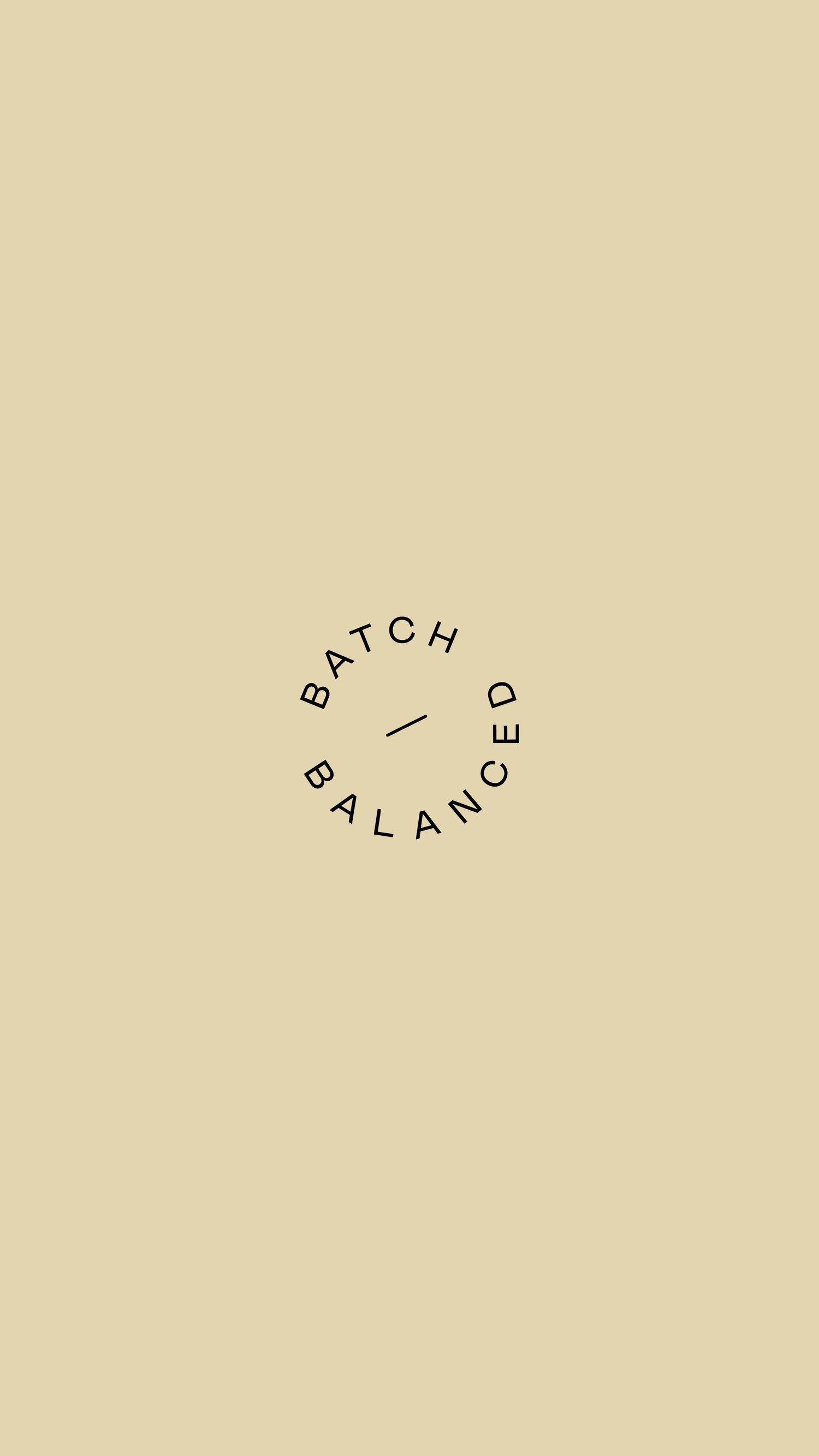 Batch Balanced