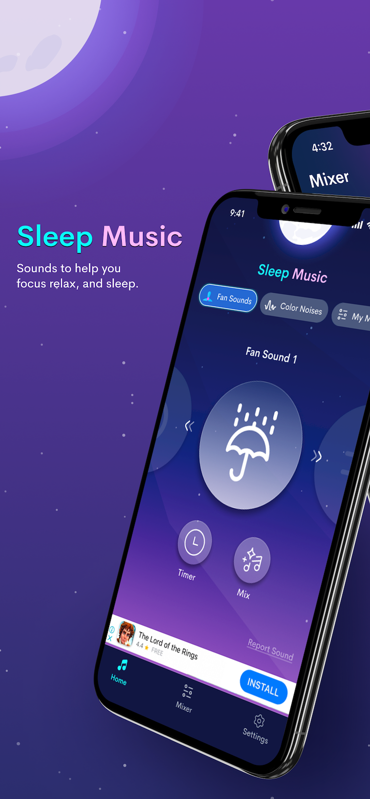 Sleep Music App | White Noise & Sounds for Better Sleep
