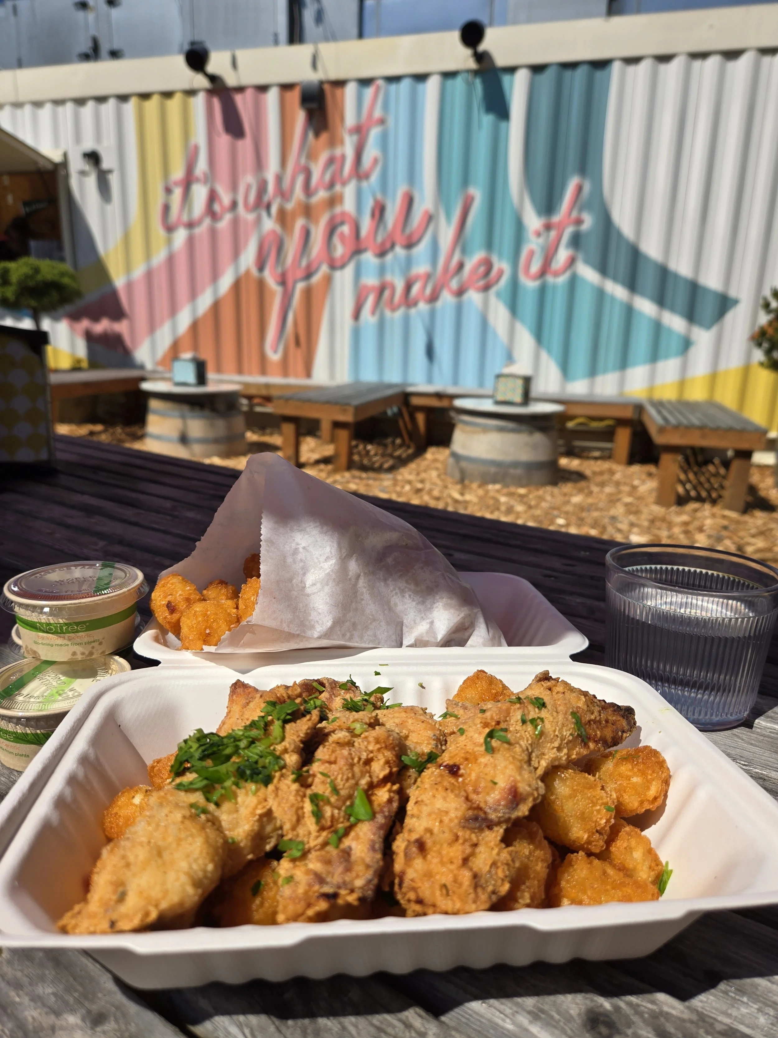Eating at Rain and Shine Riviera Club at Trackside — The Bellingham Blog