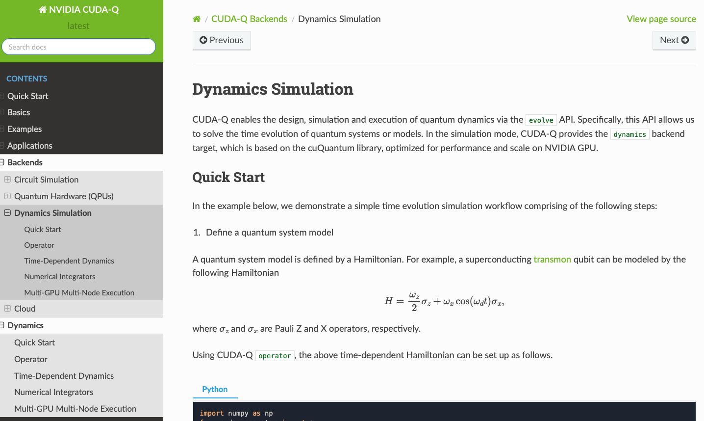 Modules — Quantum Device Workshop