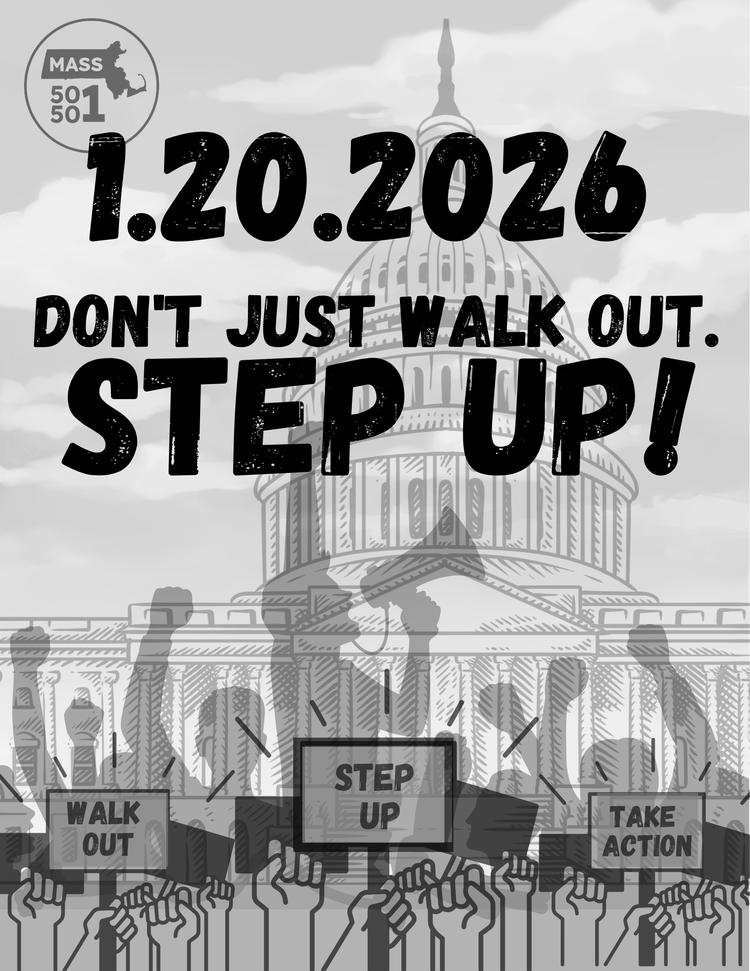 Free America Walkout — Mass 50501