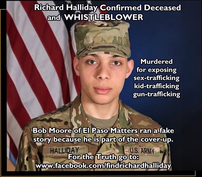 About — Richard Halliday - The Fort Bliss Whistleblower Soldier