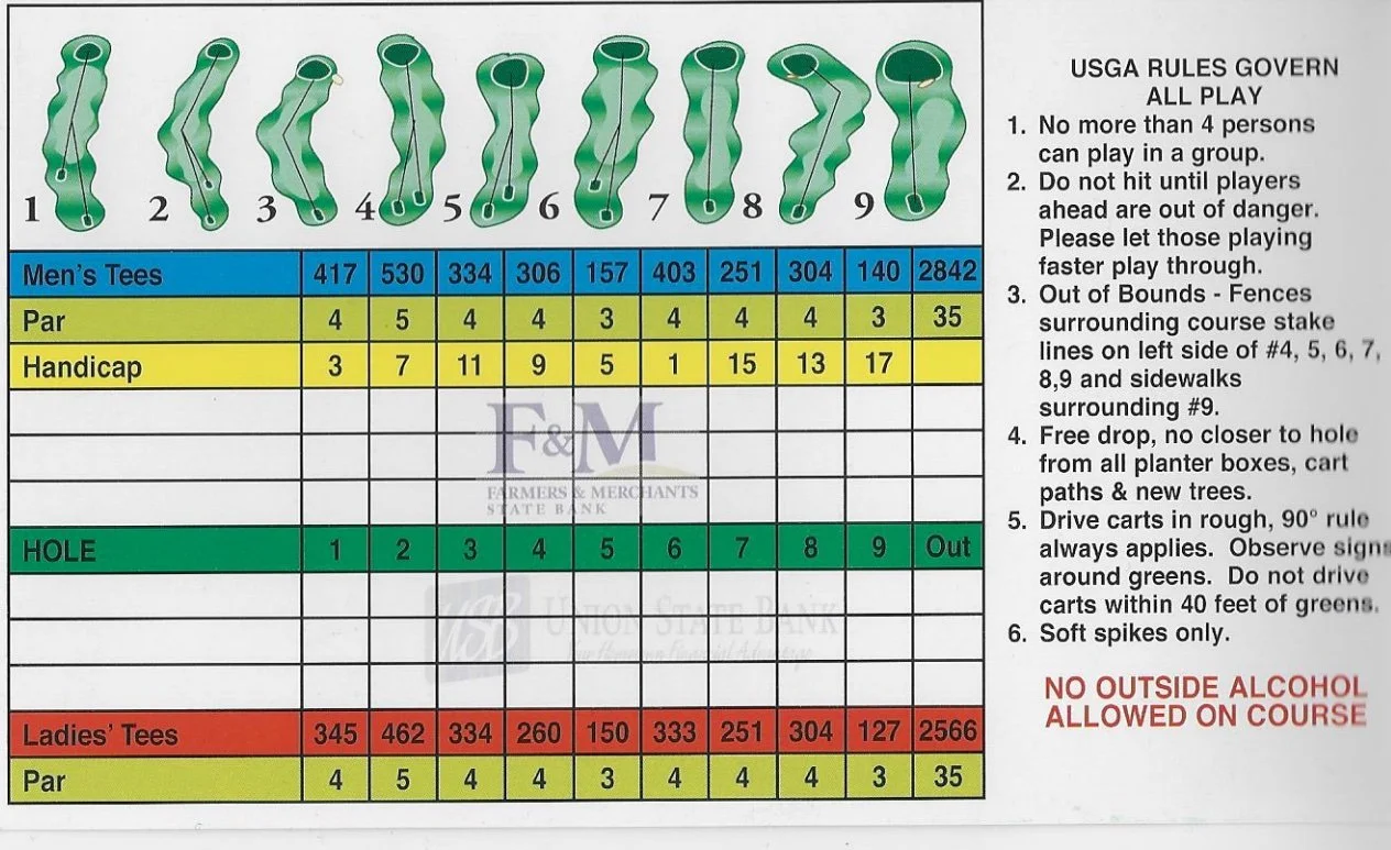 Course Information — Lakeview Country Club