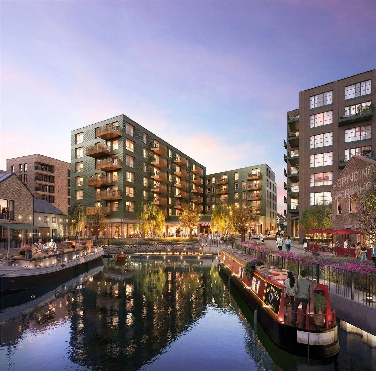 Coffey Architects | Brentford Waterside — Mixed-Use Housing and Retail ...
