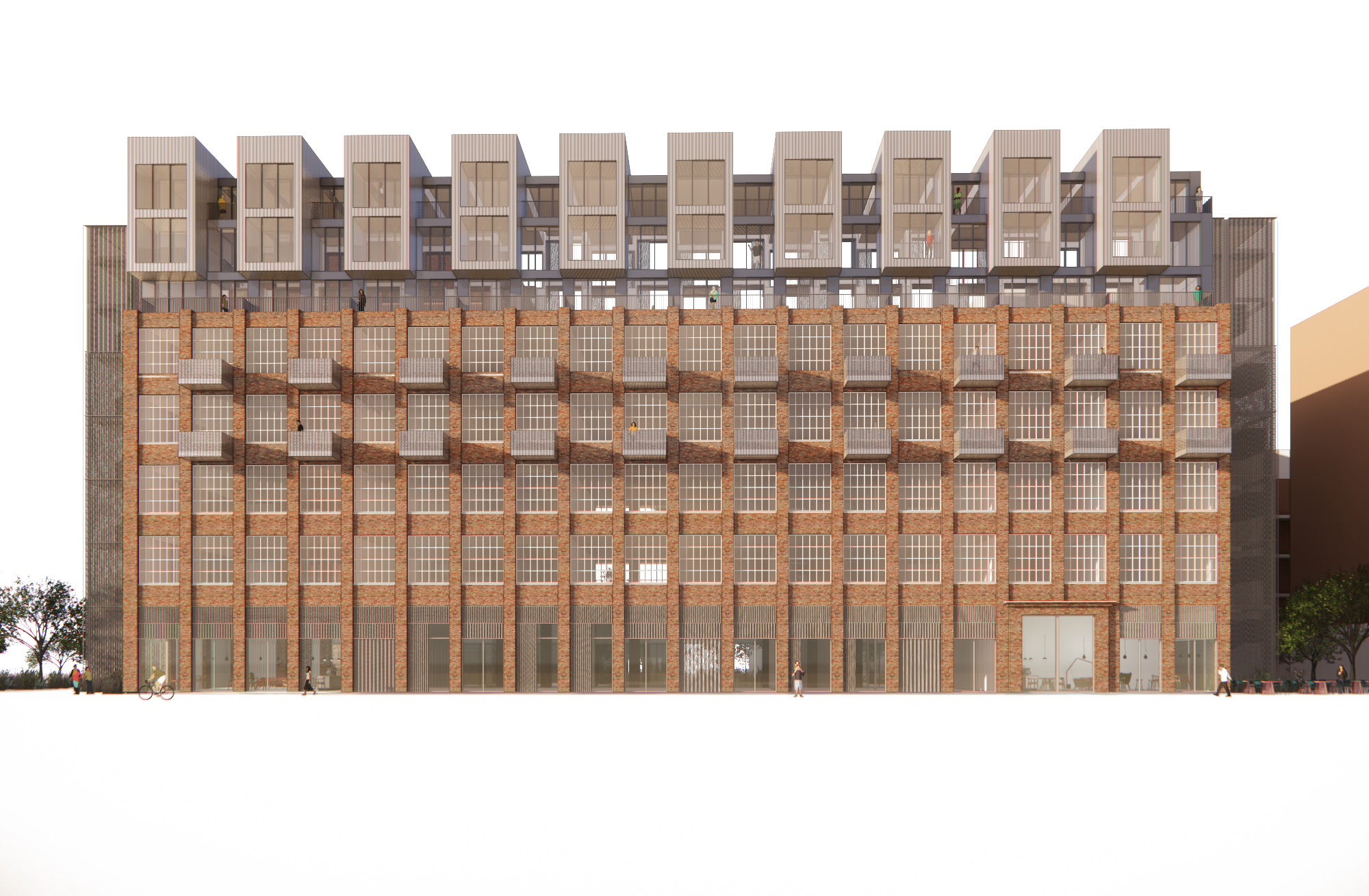 Coffey Architects | Faraday Works — Retrofit and New-Build Housing ...