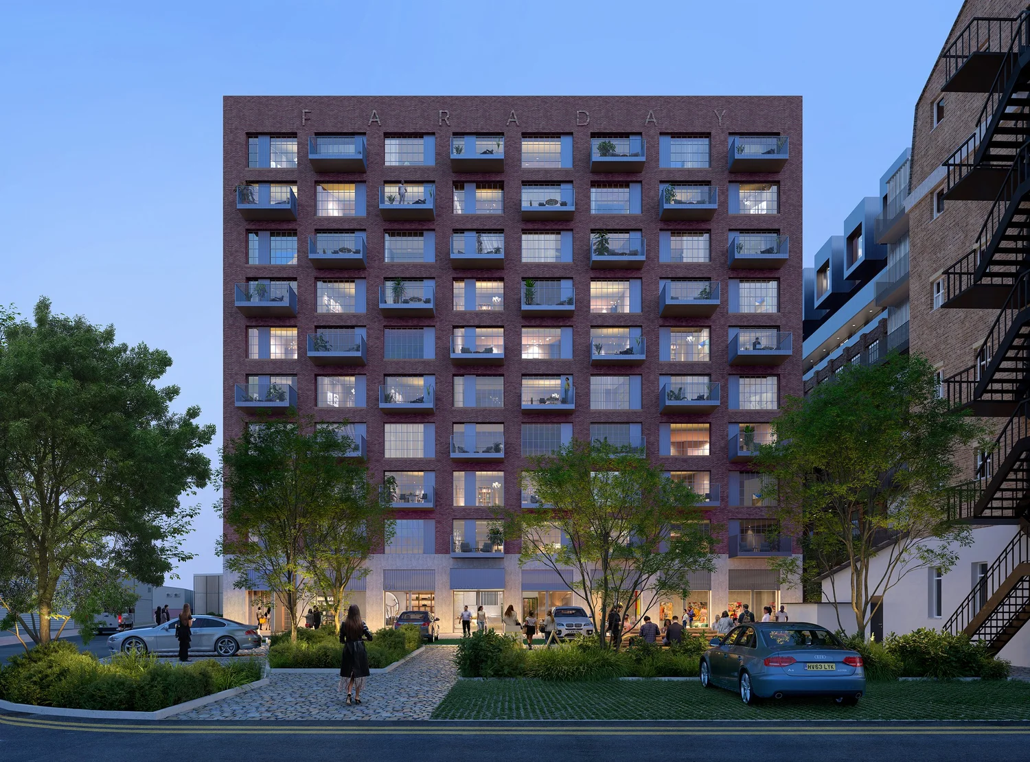 Coffey Architects | Faraday Works — Retrofit and New-Build Housing ...