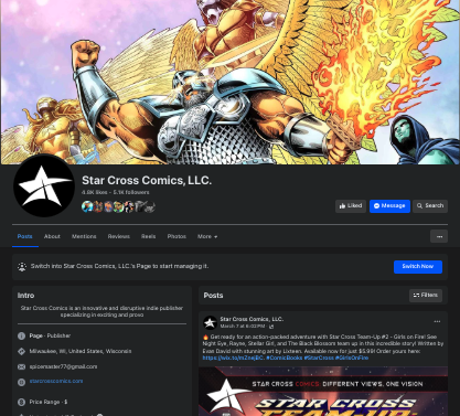 Star Cross Comics | Discover Unique Comics Today