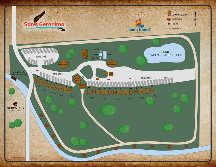 Property Map | Explore Rentals Today — Vacation Rentals