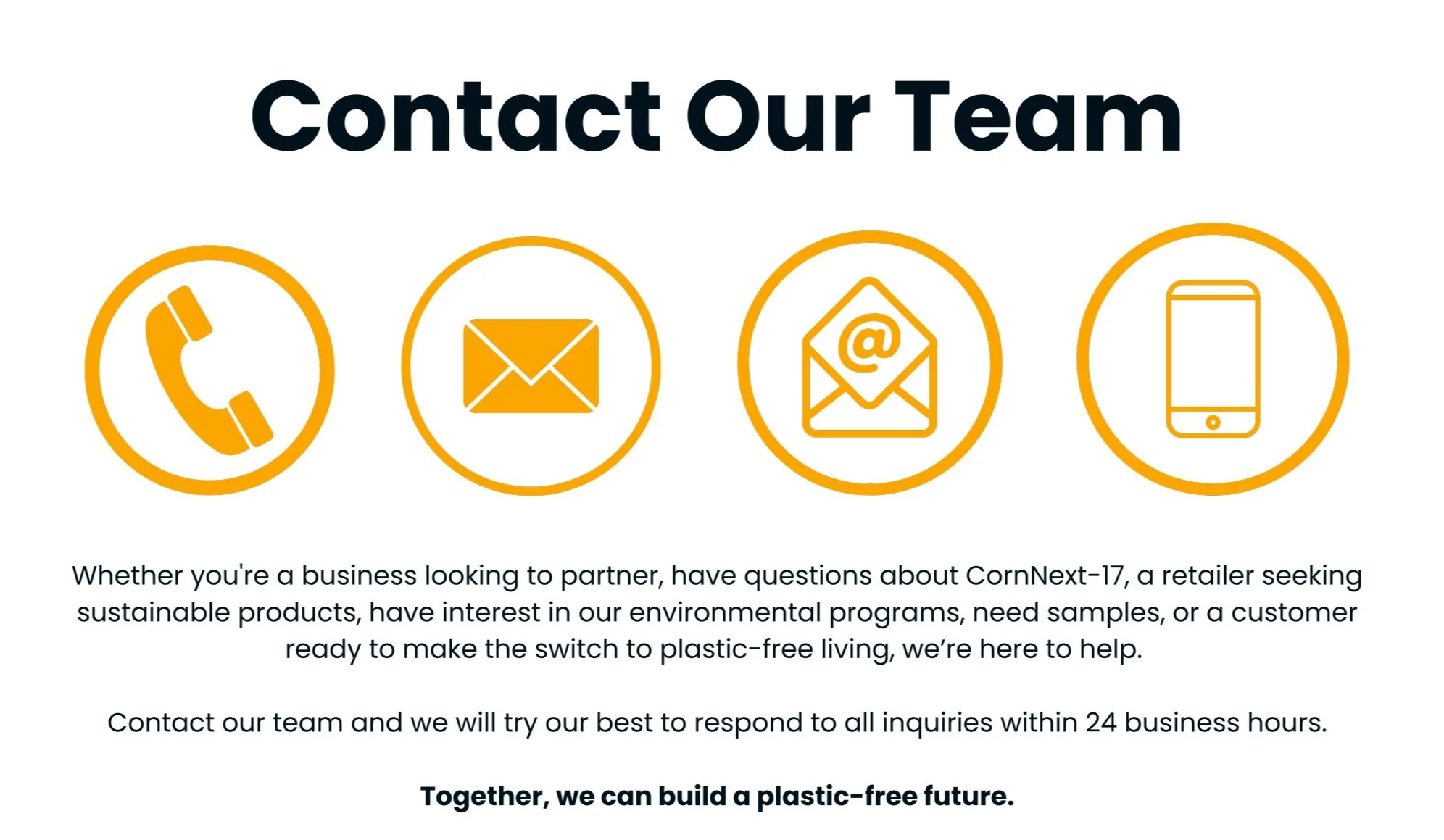Contact Corn Next | Get in Touch with Our Team — Home