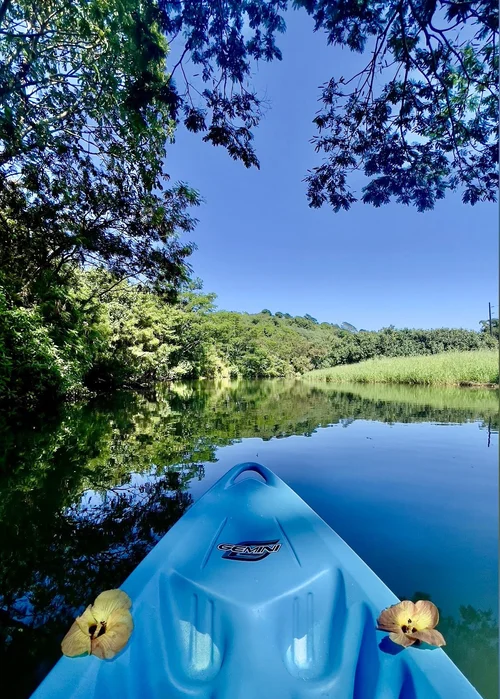 Kayaking in Kauai