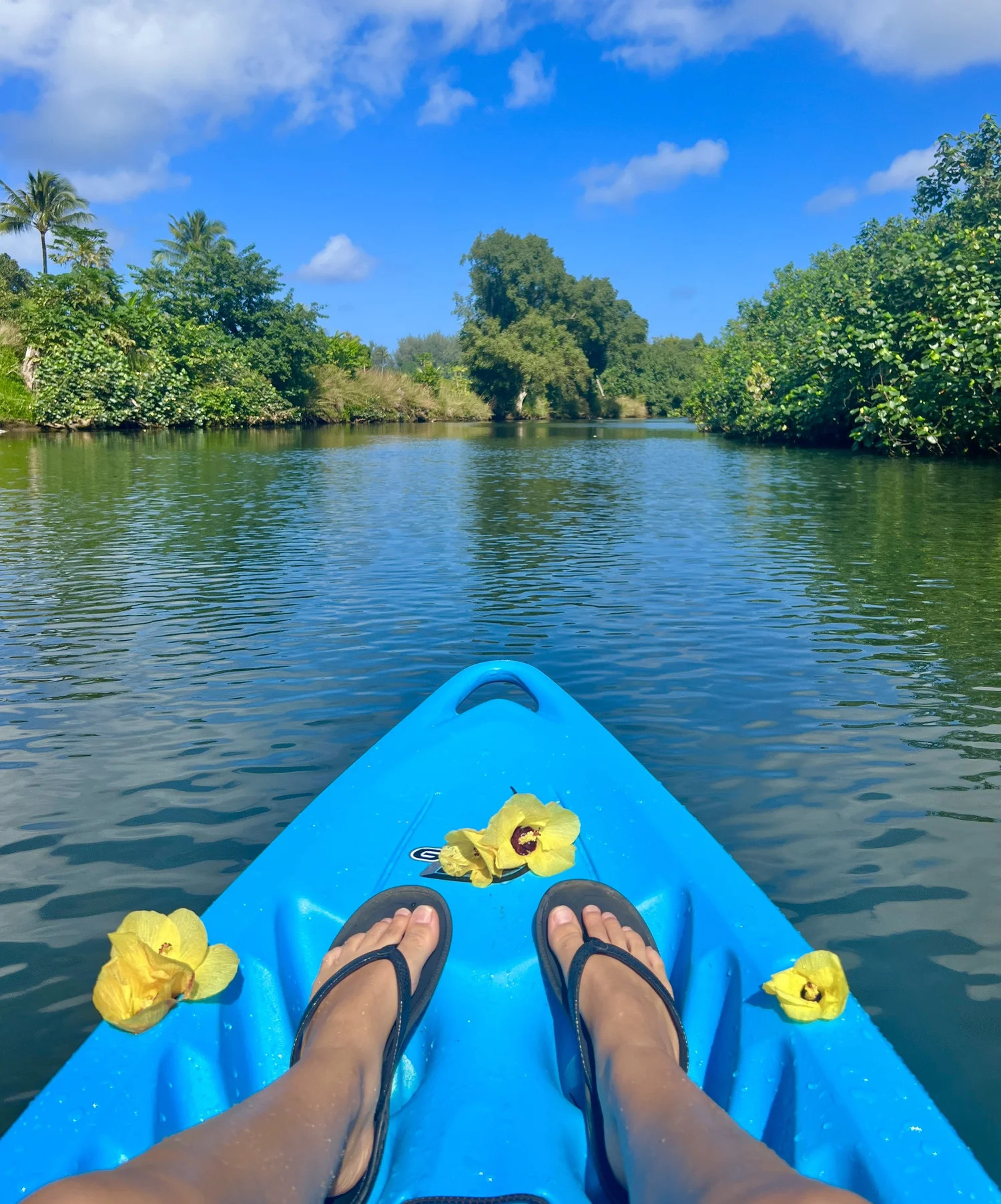 Kayaking in Kauai